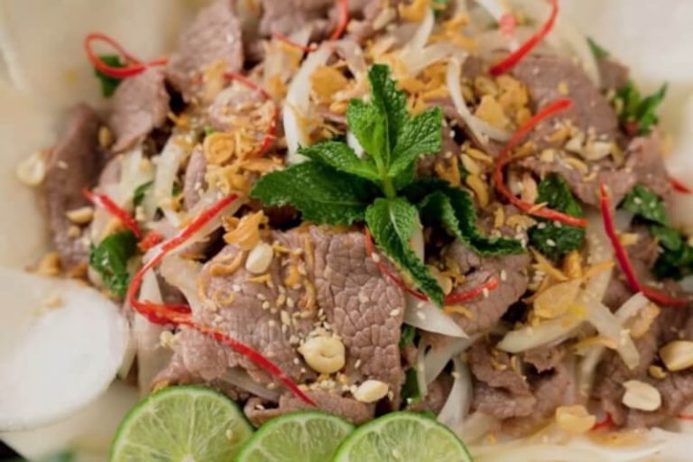 Hướng Dẫn Cách Làm Bò Tái Chanh Thơm Ngon
